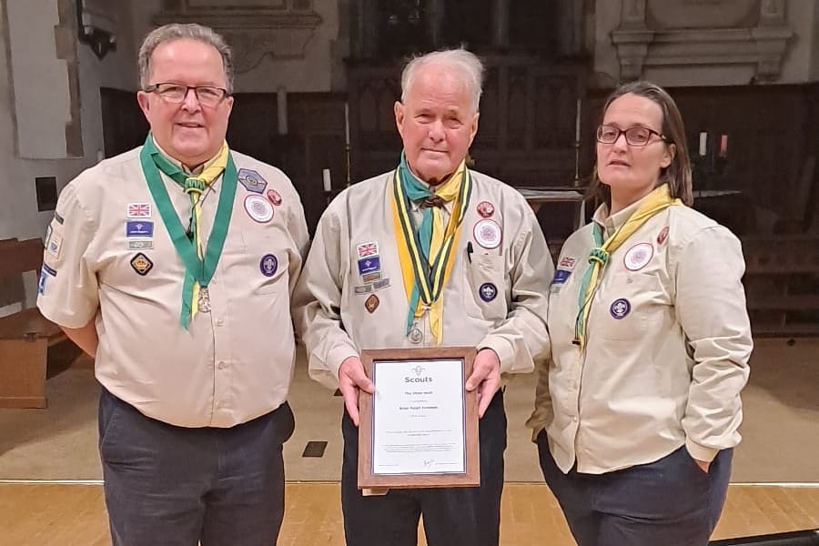 Brian Eastman – Silver Wolf - December 2023 | Ifield Scout Group