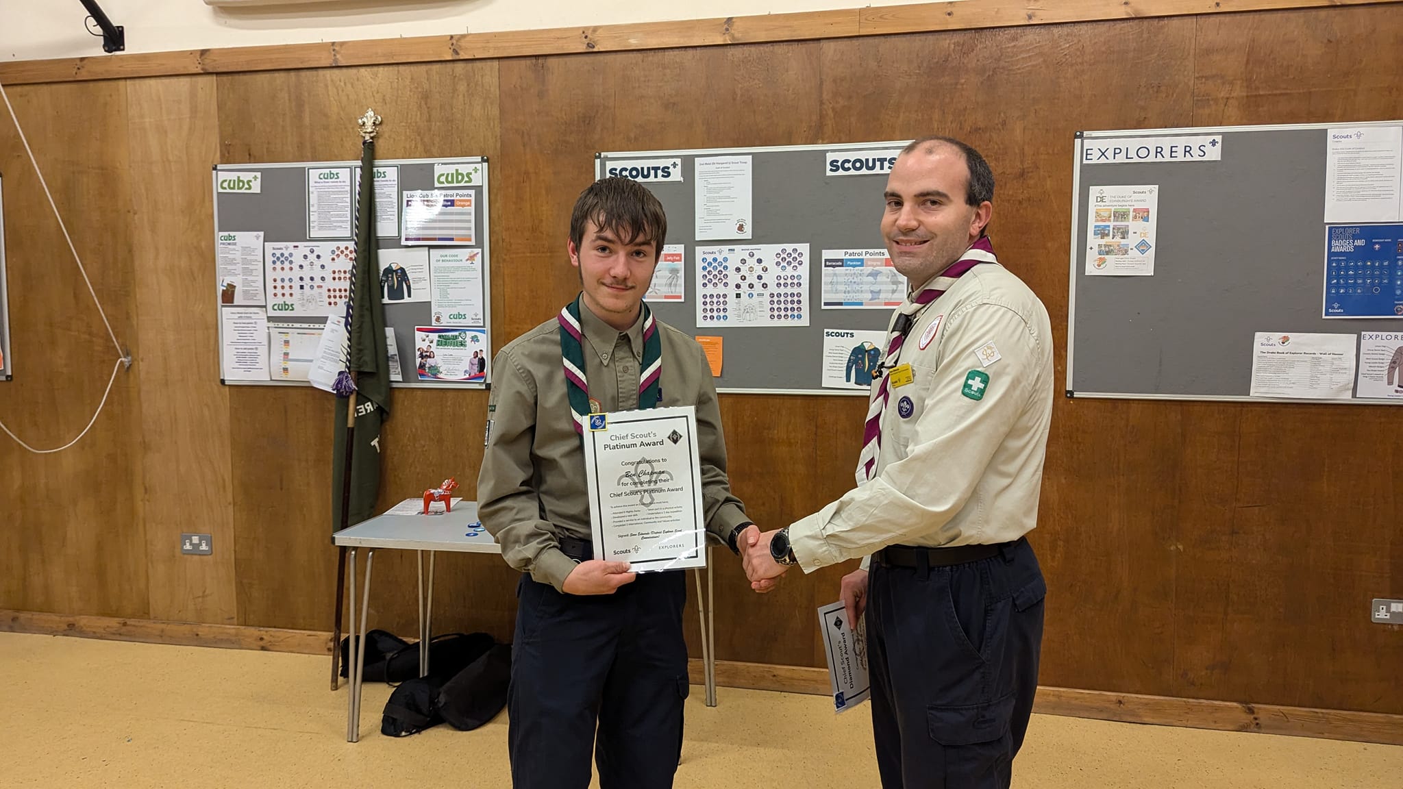 Explorer Scouts Review Meeting - September 2024 | Ifield Scout Group