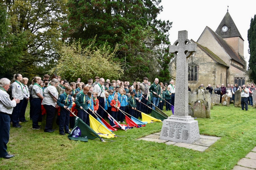 Three Generations of Scouts Remember the Fallen | Ifield Scout Group