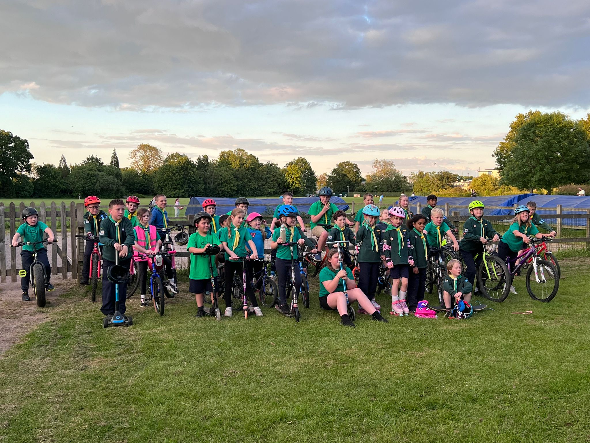 Cubs Sponsored Cycle - June 2024 | Ifield Scout Group